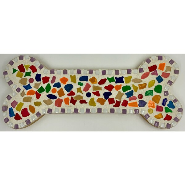 Dog Bone Mosaic Tile - Etsy