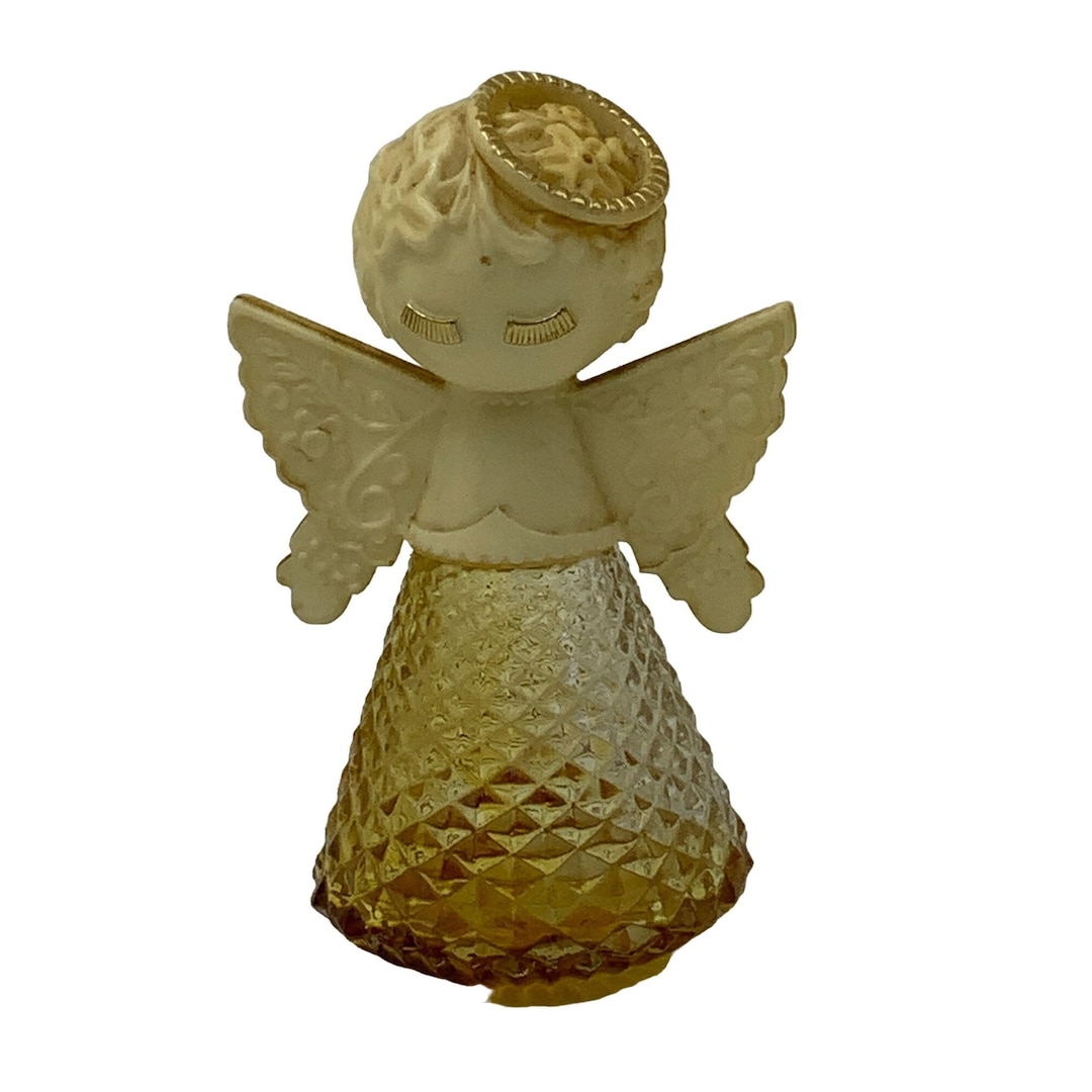 Vintage Avon Angel Bottle Sweet Honesty Cologne Diamond Cut - Etsy