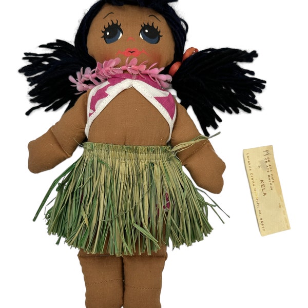 Vintage Hula Doll - Etsy