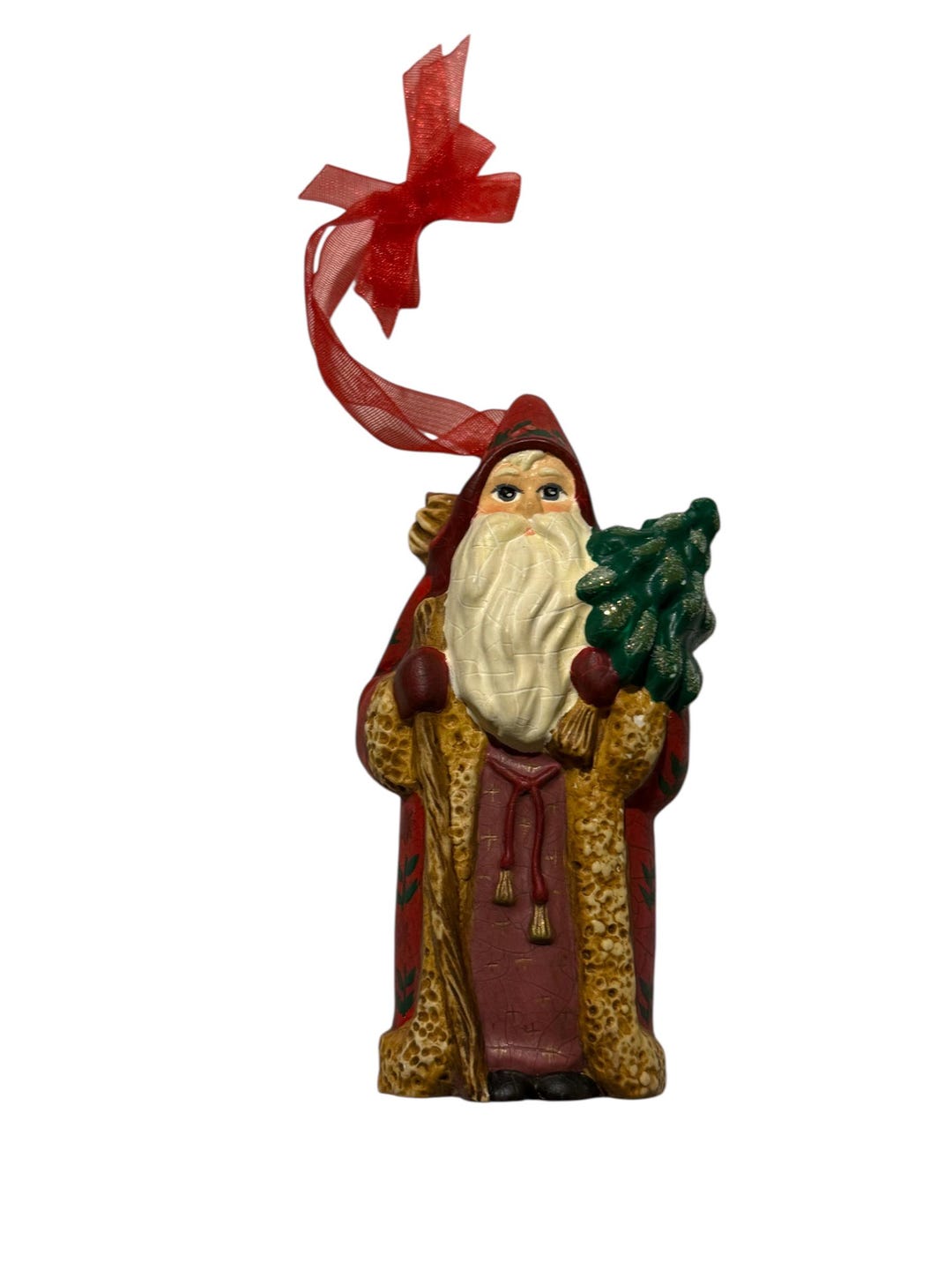 Vintage, Hallmark Keepsake, 2001 Old-world Santa, Christmas Ornament ...