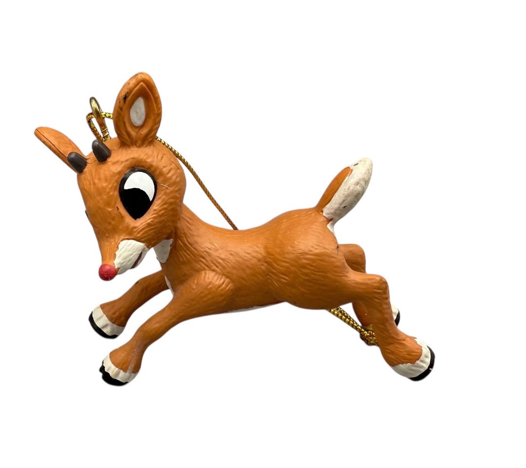 Rudolph Red Nosed Island Misfit Toys Flying Rudolph Reindeer Christmas ...