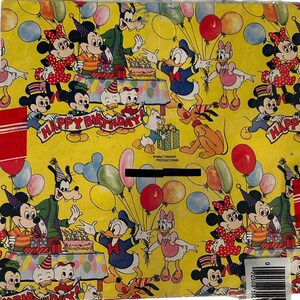 Minnie, Mickey, Garfield, Snoopy 1980s Gift Wrapping Paper Vintage - Etsy