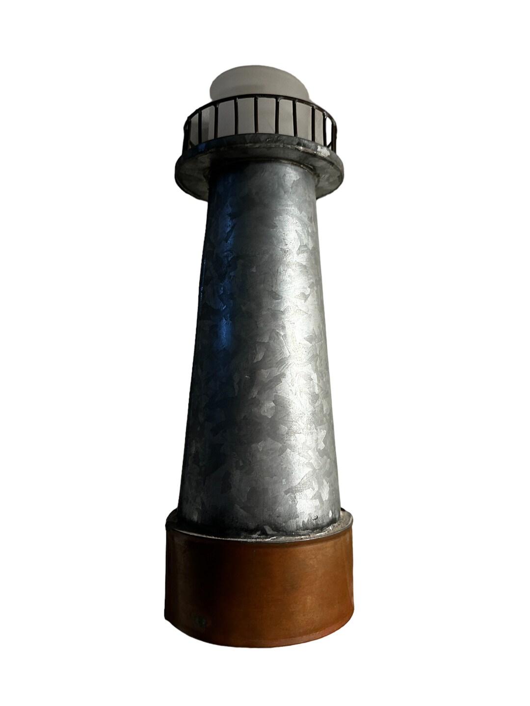 Vintage Steel Copper 11 Inch Lighthouse Candle Holder - Etsy