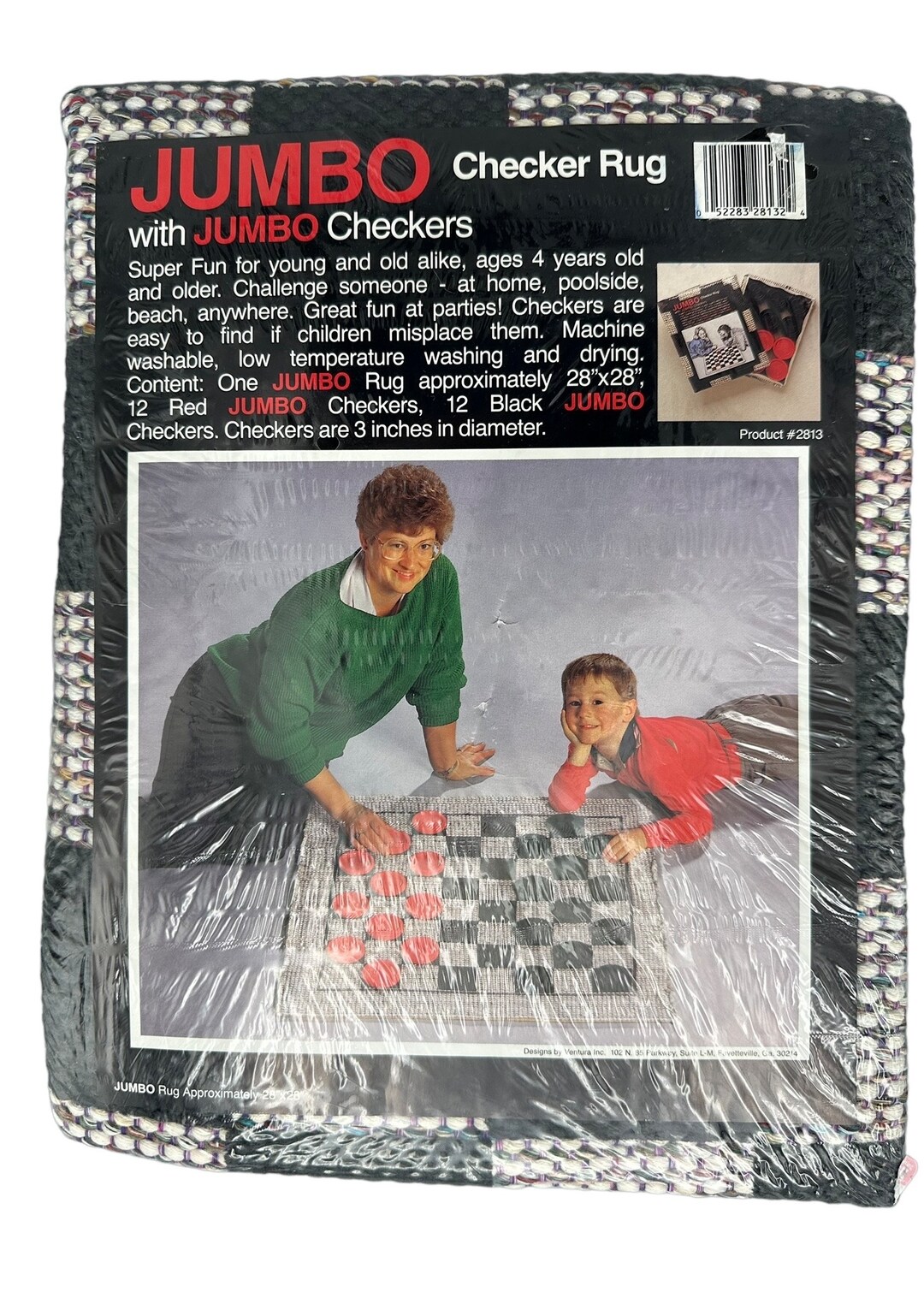 Vintage Giant Checkers on A Rug Game New Sealed Rare 1970s - Etsy