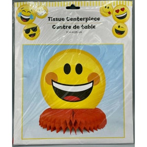 10 "smile Face, Smiley Face Centerpiece, Tissue, Table Top, NEW - Etsy