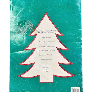 1988 Magic Toyland Christmas Large Picture Book Classroom Songbook ...