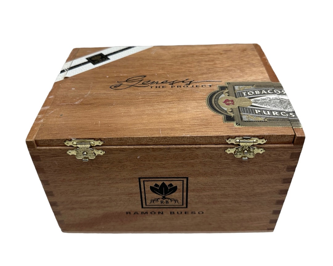 Ramon Bueso Genesis the Project, Empty Wood Box - Etsy