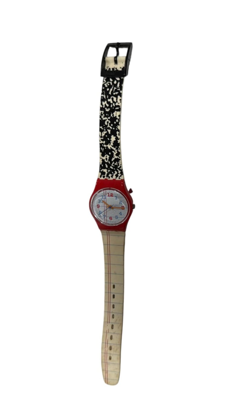 Swatch Lady NOTEBOOK LR108 (1988) Watch, Vintage - Etsy
