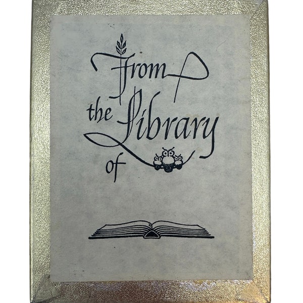 Blank Bookplates - Etsy UK