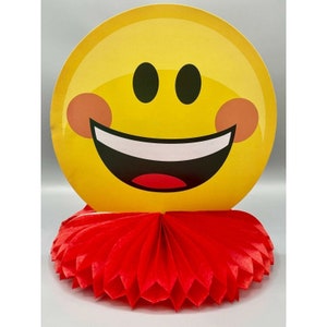 10 "smile Face, Smiley Face Centerpiece, Tissue, Table Top, NEW - Etsy