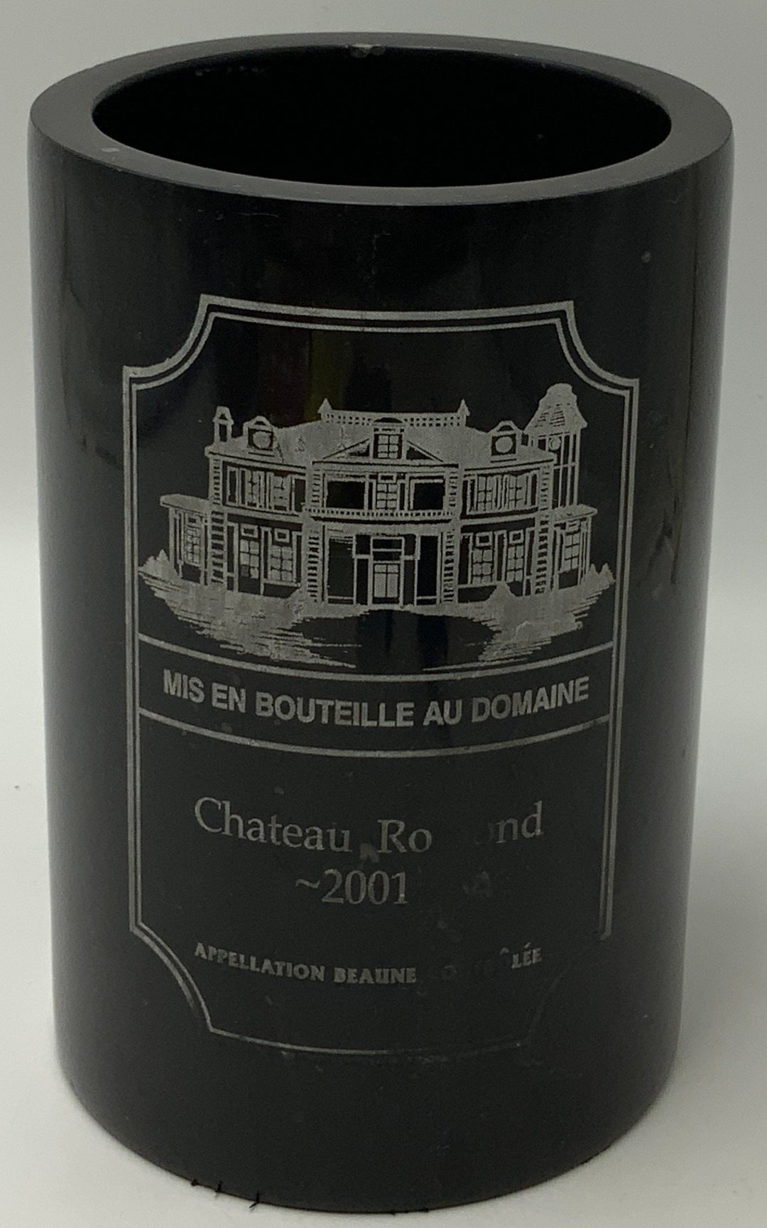 BLACK MARBLE Stone Wine Chiller Mis En Bouteille Au Domaine 2001 ...