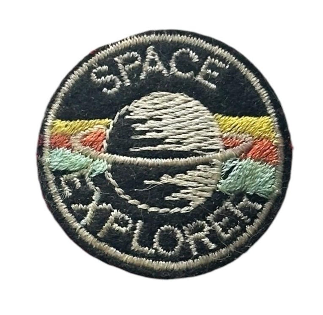 Vintage Space Explorer Patch, 1.5” Read - Etsy