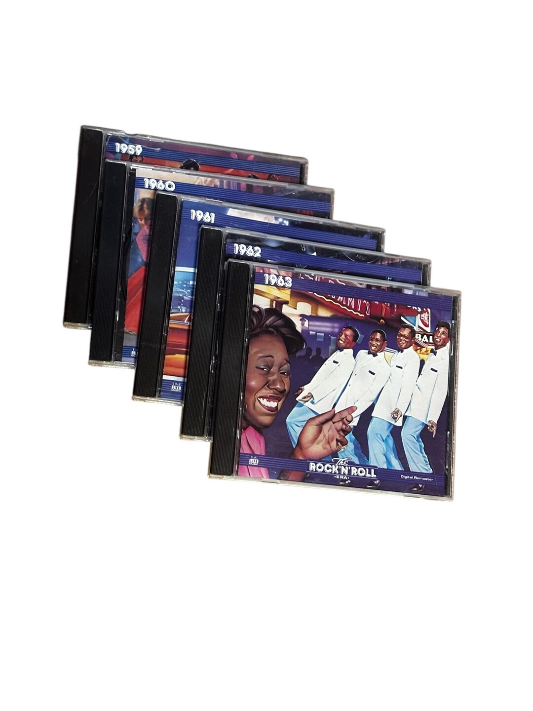 Time Life Collection the Rock N Roll Era Collections, 5 Discs, 1956 ...