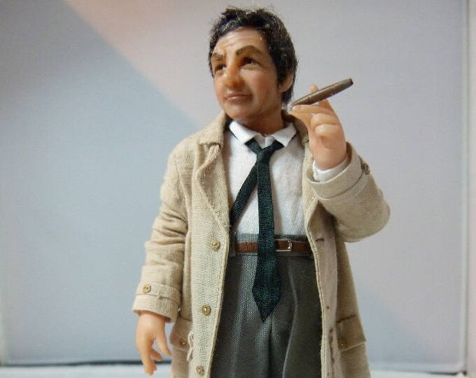 Dolls House Miniature Man Inspired by Lt. Columbo - Etsy Canada