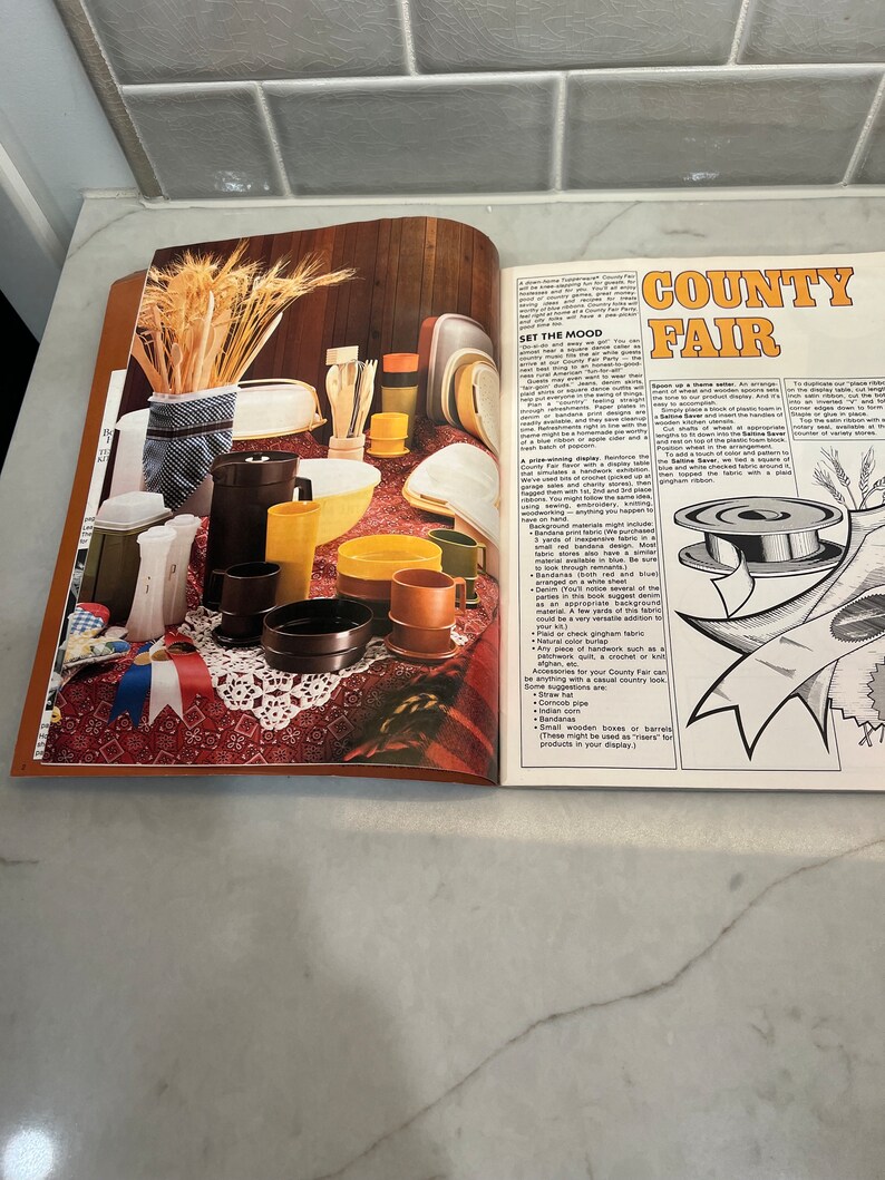 1980 Tupperware Party Theme Book of Ideas - Etsy