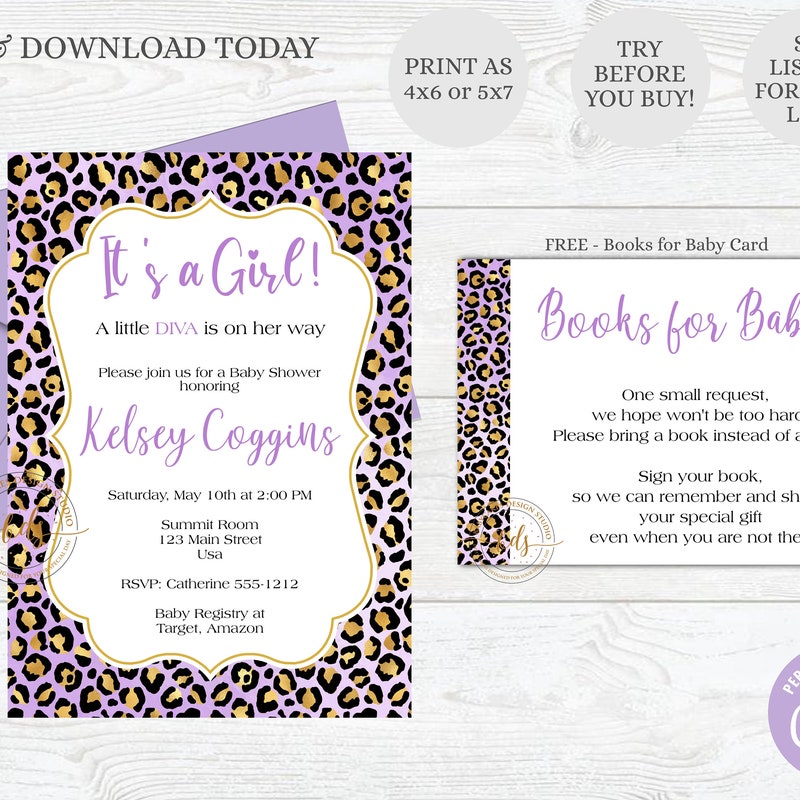 Diva Invite - Etsy