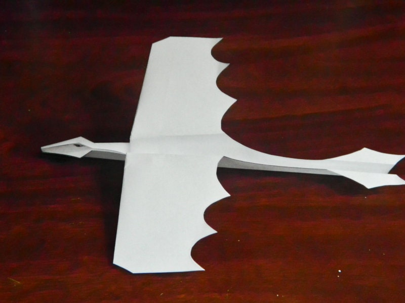 How to Make Flying Paper Dragons - Tak - Etsy