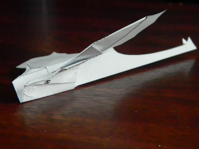Create Your Own Flying Paper Dragon - Krag - Etsy
