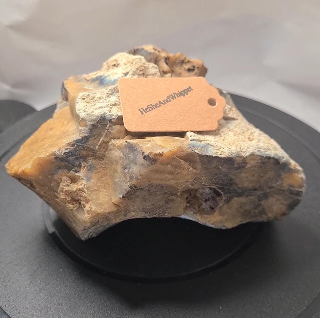 Brown Flint Piece From Latvia (1221 Gram), for DIY Projects, Tool ...