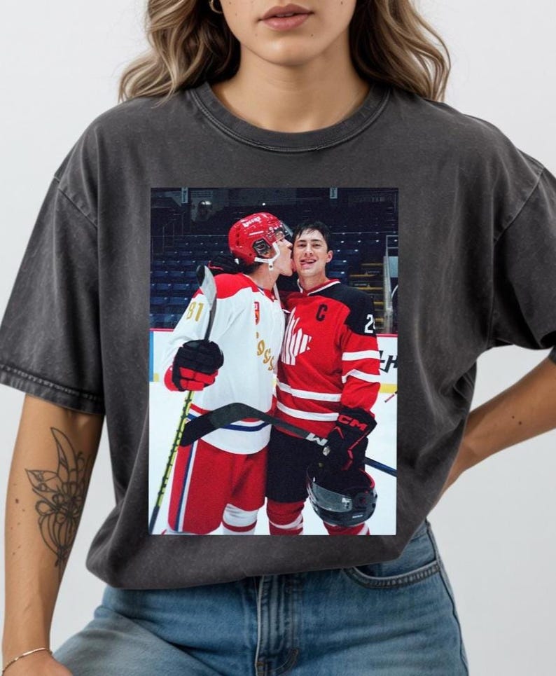 Comfort Colors Heated Rivalry Inspired Shirt, Ilya Rozanov & Shane ...