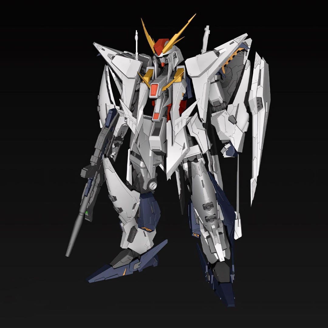 RX-105 Xi Gundam STL Figure | Hyper Mecha Suit 3D Print Model | Gundam ...
