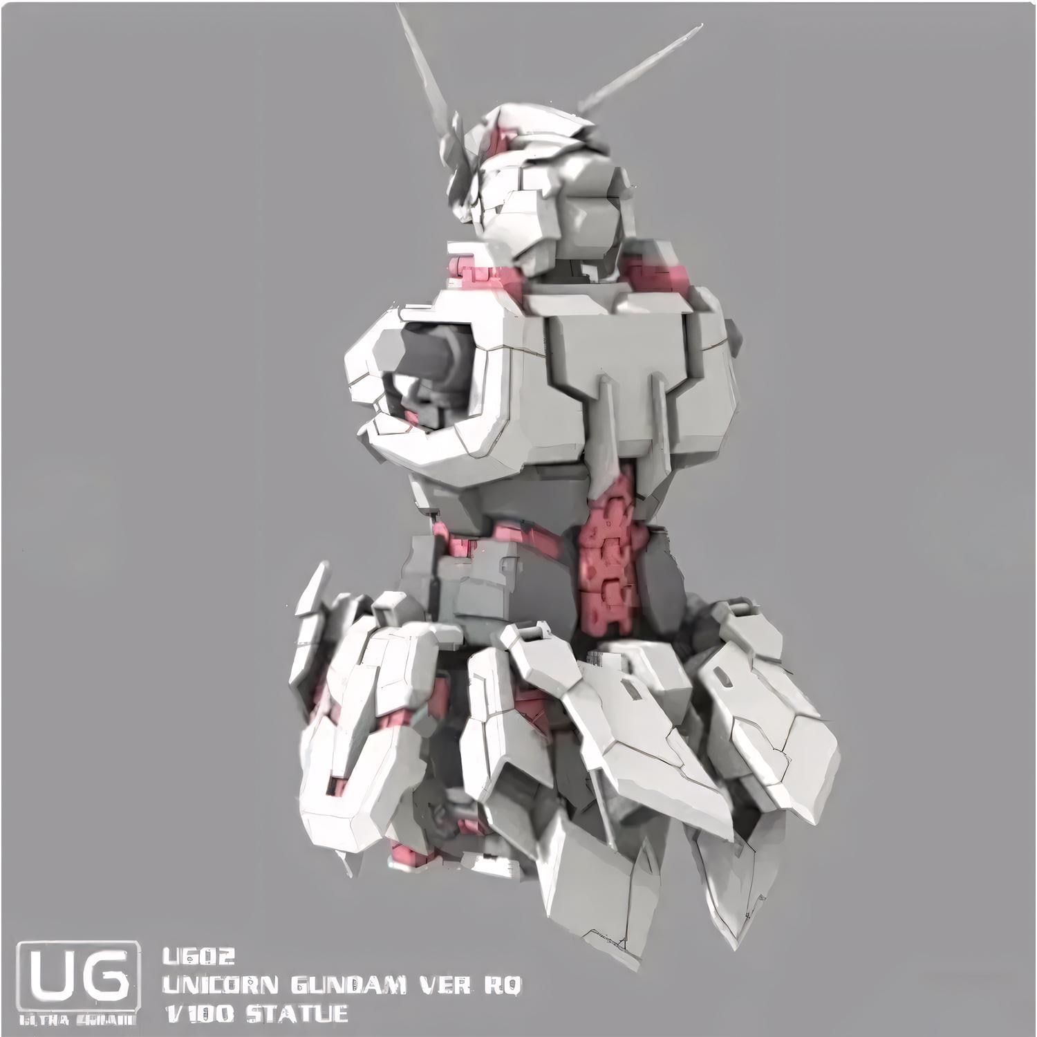Unicorn Gundam STL Figure | Full Armor Mobile Suit 3D Print | Mecha ...