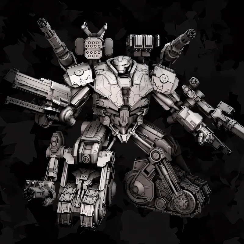 Resin Sci Fi Tank Model - Etsy