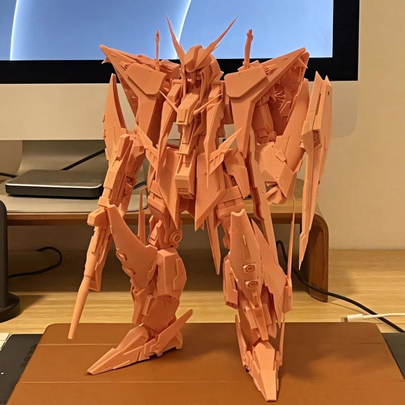RX-105 Xi Gundam STL Figure | Hyper Mecha Suit 3D Print Model | Gundam ...