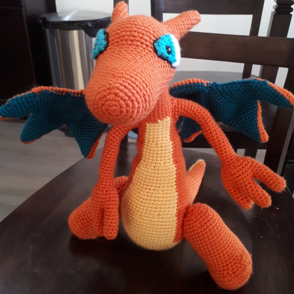 Charizard Amigurumi Pattern - Etsy