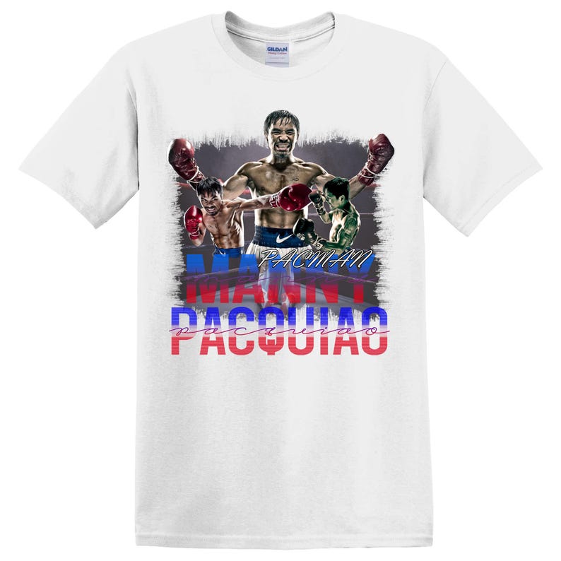 Manny Pacquiao PNG File: Pacman Digital Art for T-shirts (print-ready ...