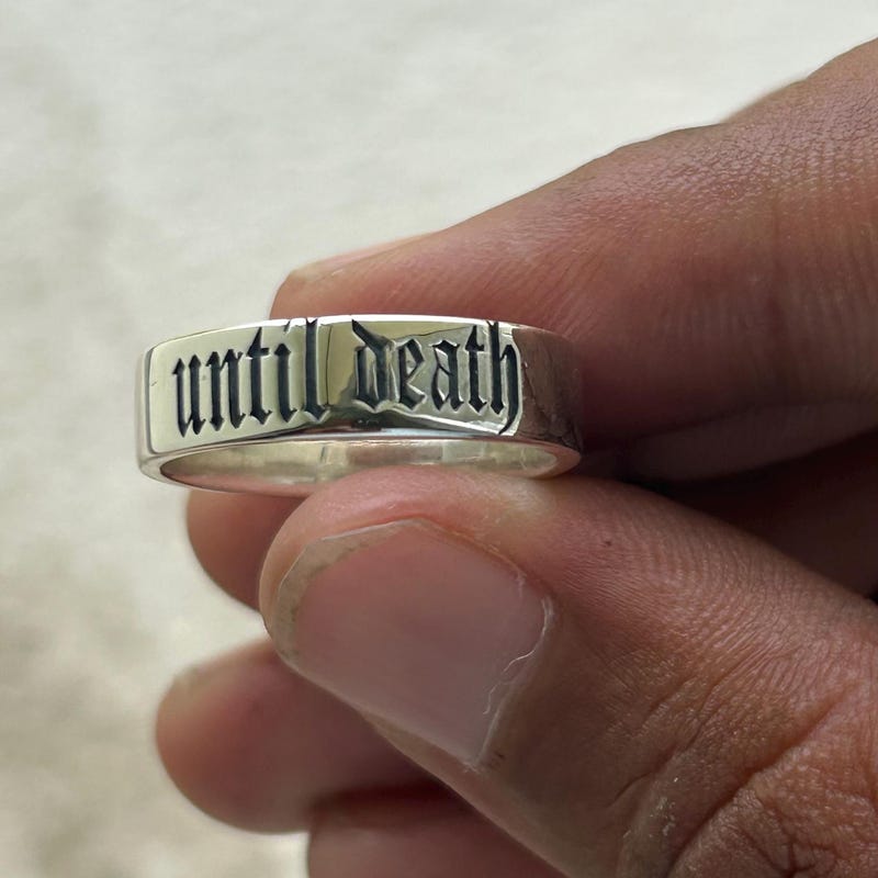 Until Death Ring - Etsy