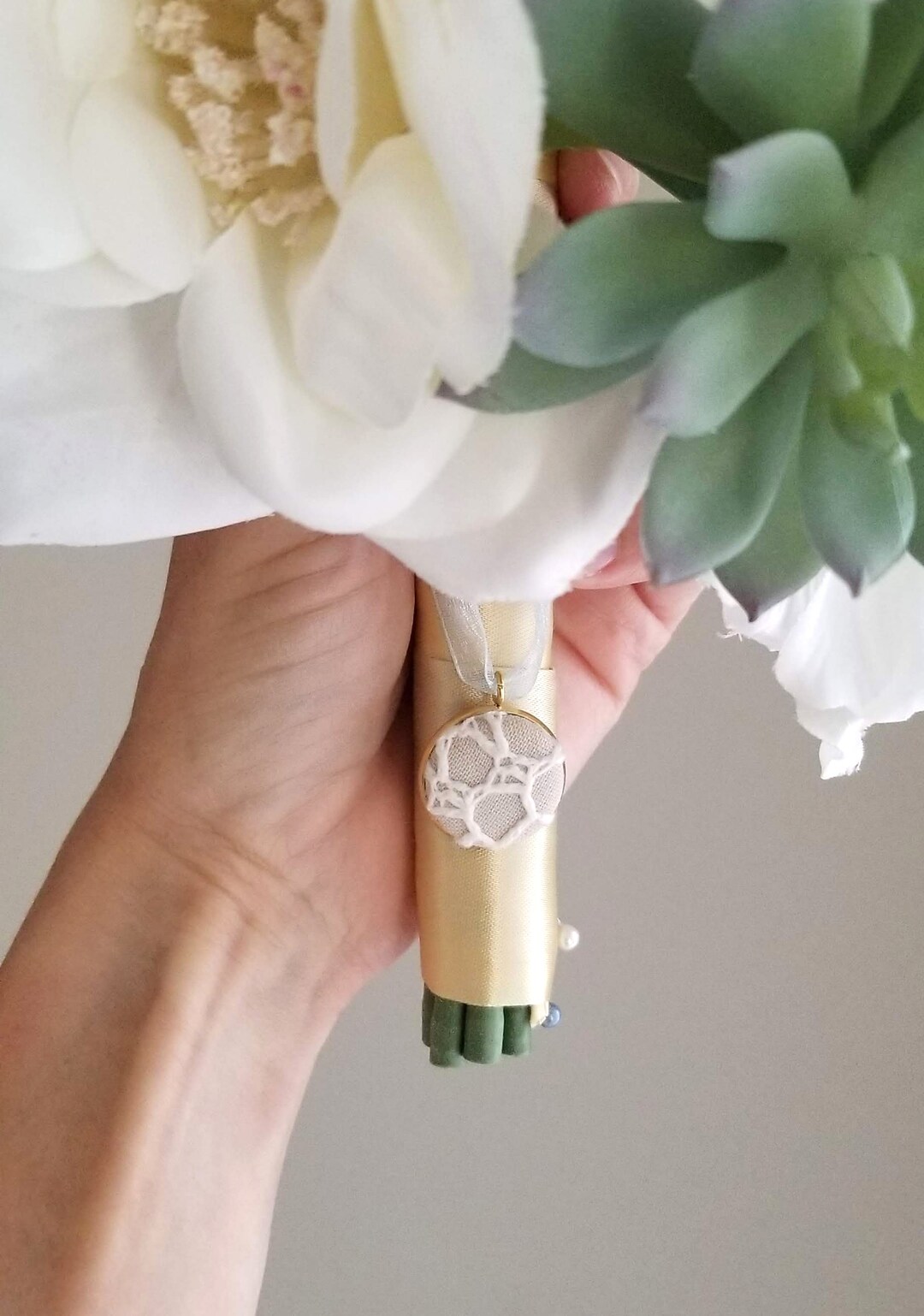 Bouquet Charm Customized With Your Loved Ones Clothing, Wedding Dress ...