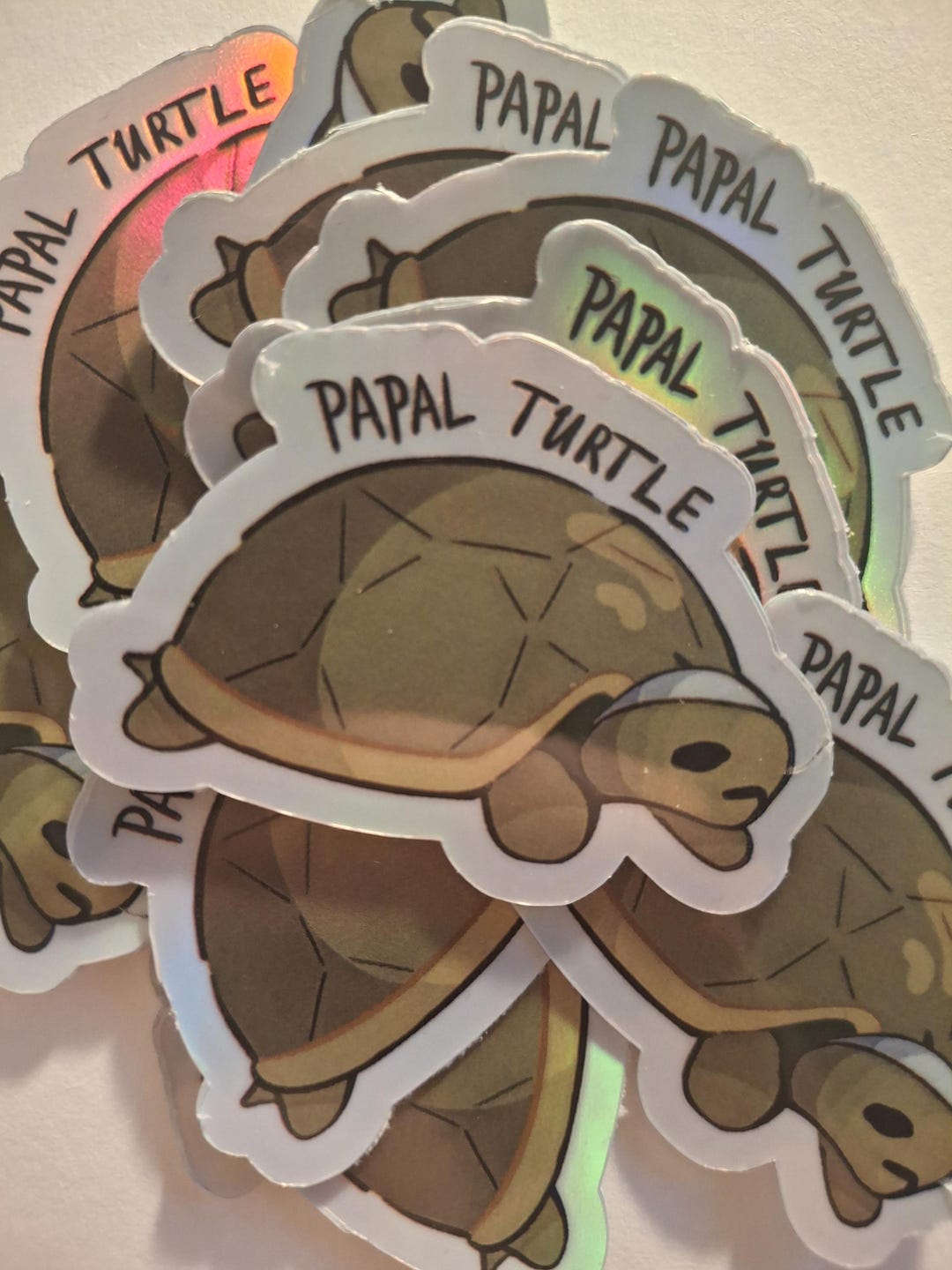 Vinyl Sticker Holographic Conclave Vincent Benítez - Etsy