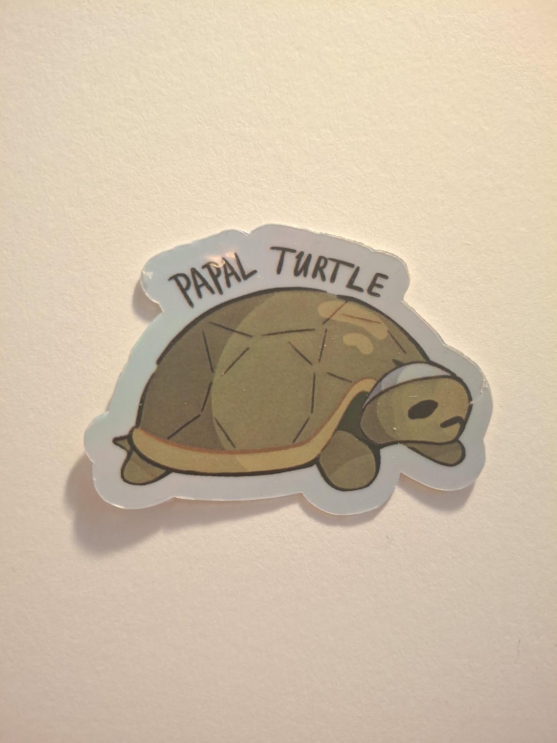 Vinyl Sticker Holographic Conclave Vincent Benítez - Etsy