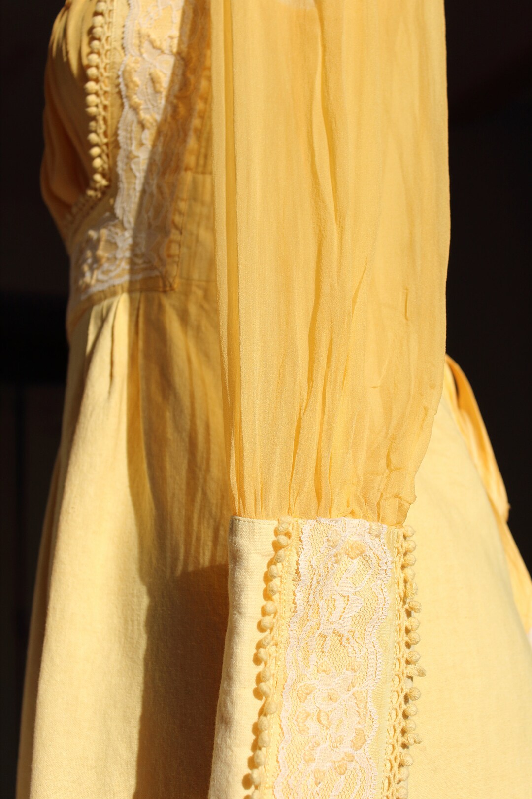 Prairie Dress | Cottagecore Style Juliette Sleeve | Gunne Sax Inspired ...