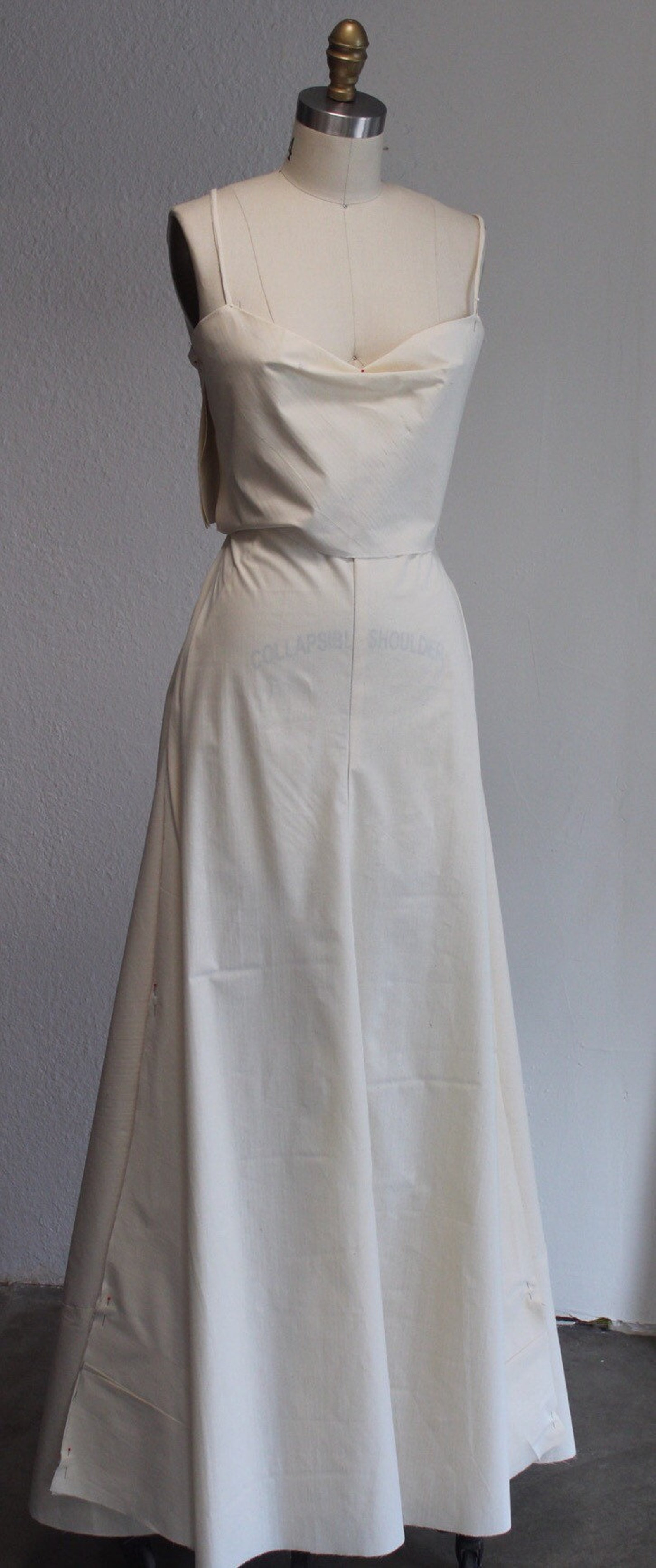 Toile | Muslin Test Garment | Try on at Home - Etsy