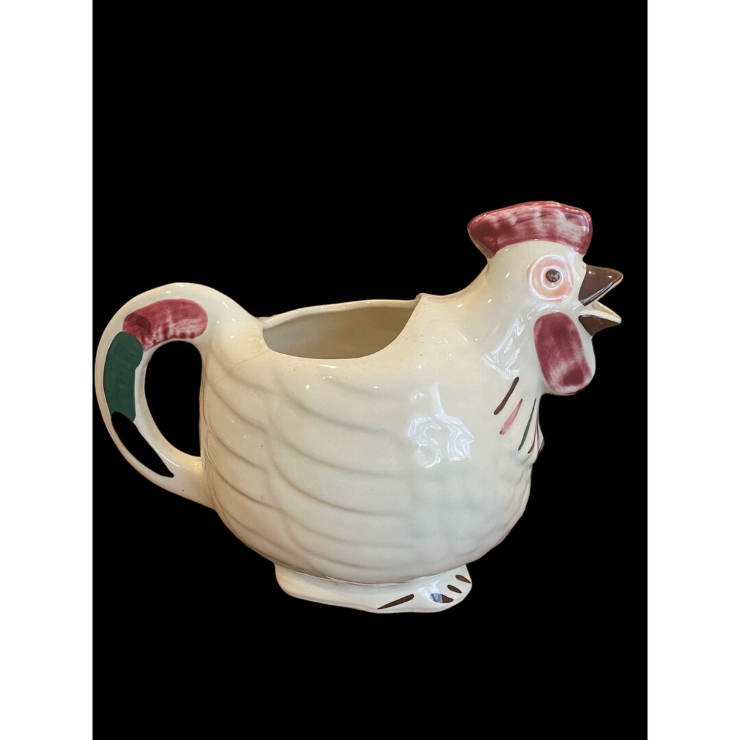 Shawnee Chanticleer Rooster Pitcher - Etsy