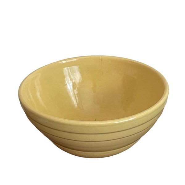 Yellow Ware Bowl - Etsy