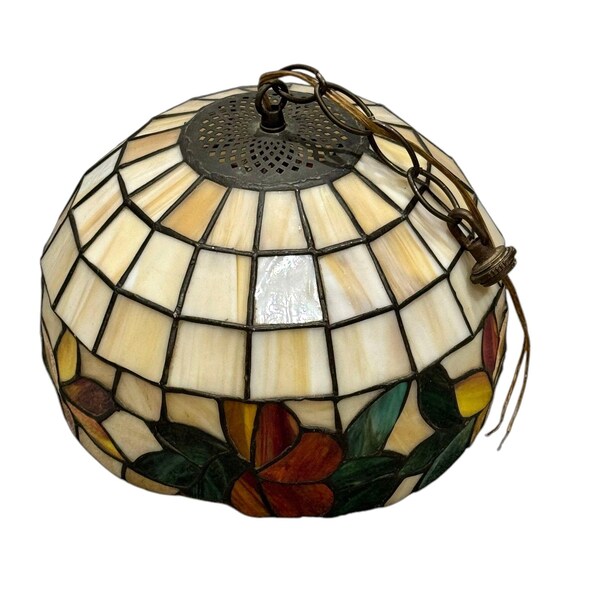 Stained Glass Light Fixture - Etsy