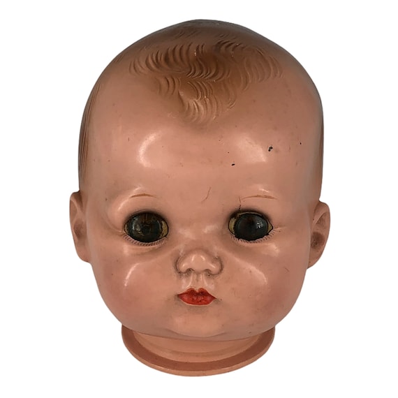 Toys & Games Dolls Toys Vintage Scary Doll Head etna.com.pe