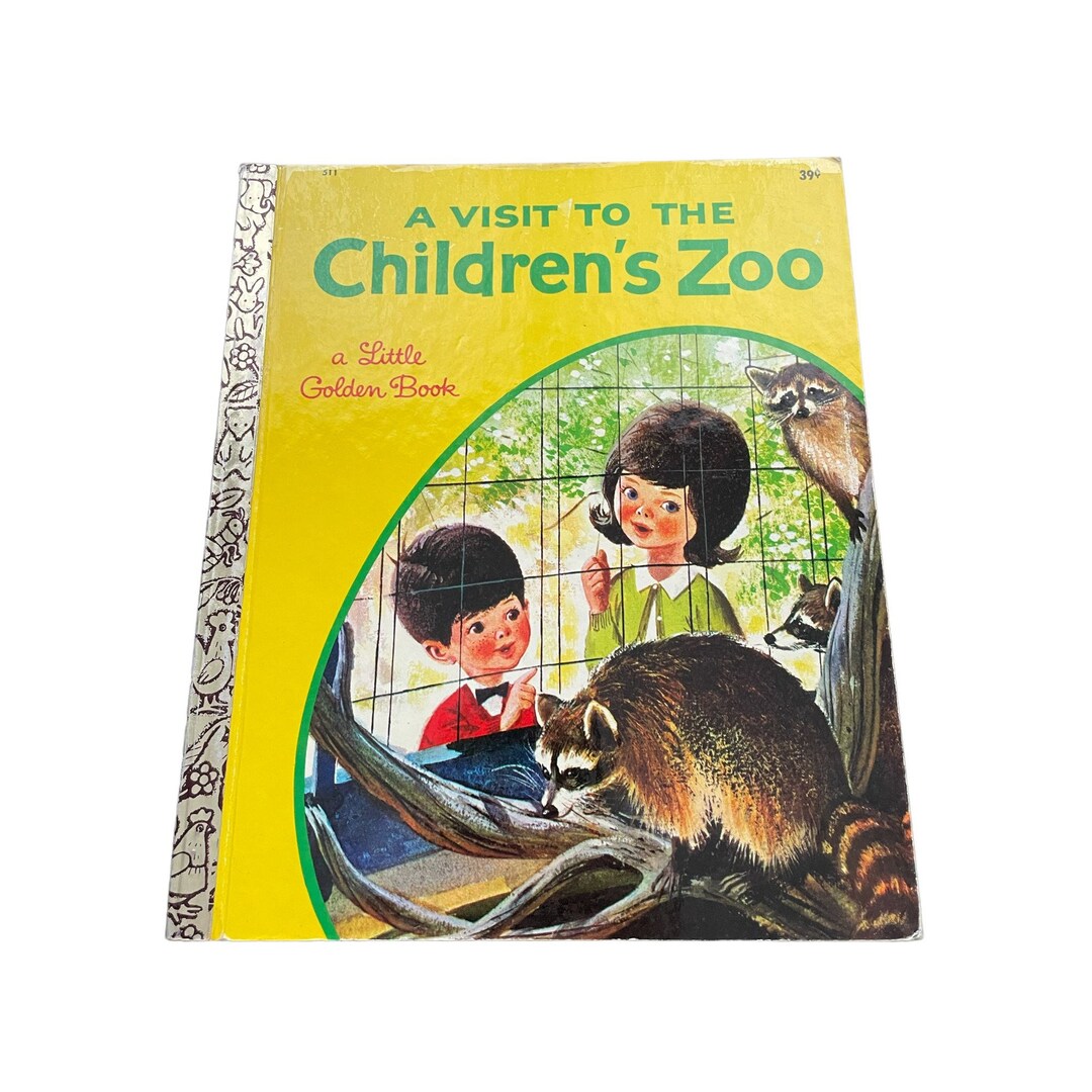 1969 A Visit to the Children's Zoo, A Little Golden Book - Etsy