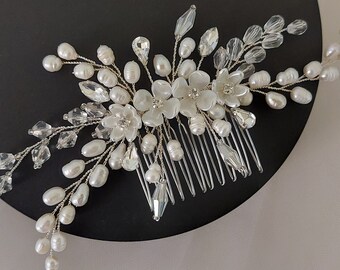 Pearl Hair Comb | Etsy