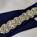 Navy Blue Crystal Wedding Sash Bridal Dark Blue Dress Sash - Etsy