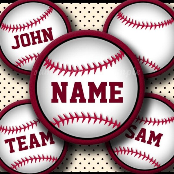 Baseball Bottle Cap - Etsy