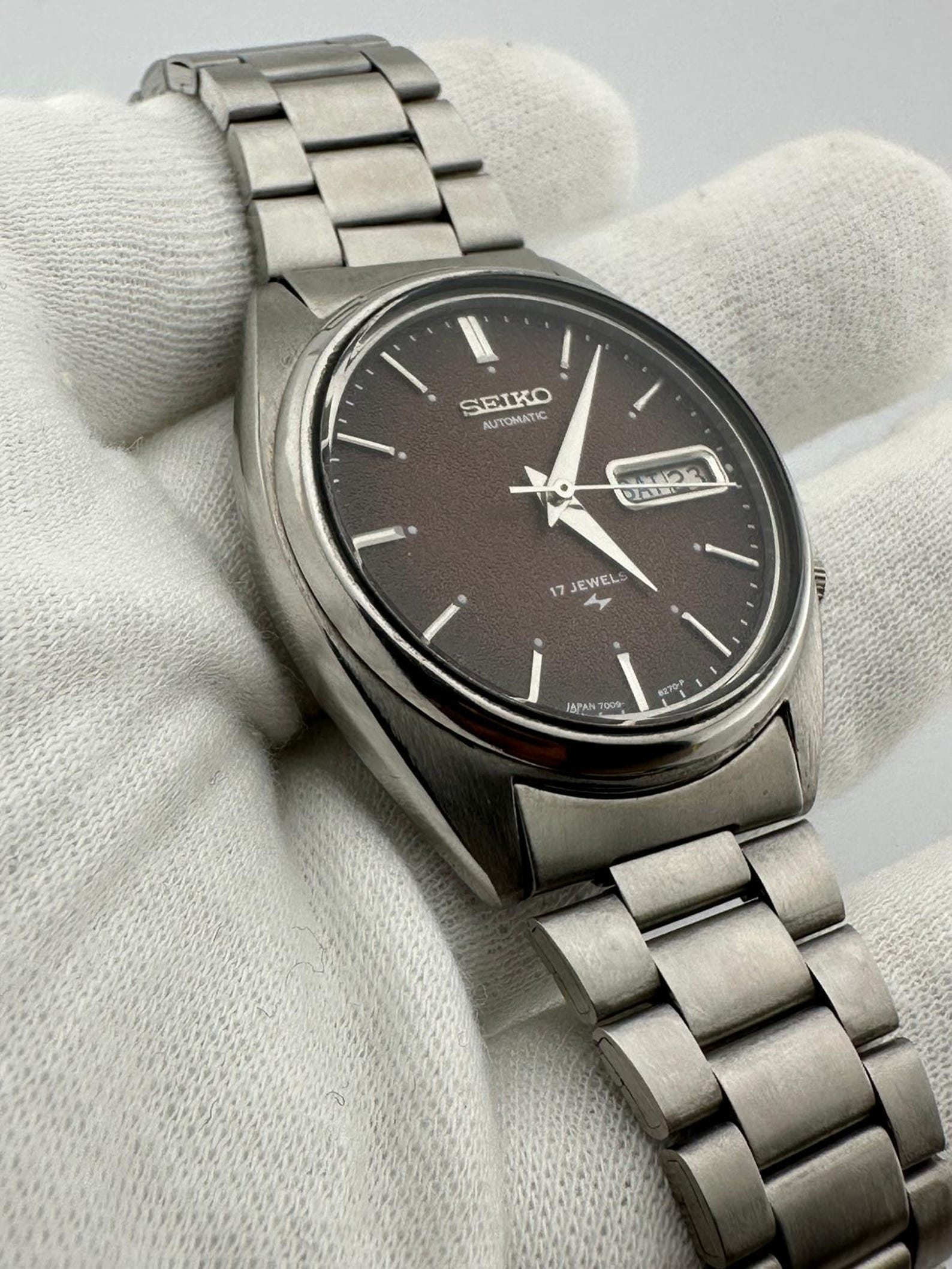 Seiko 5 Automatic - Vintage Wrist Watch - Made in Japan 17 Jewels - Etsy