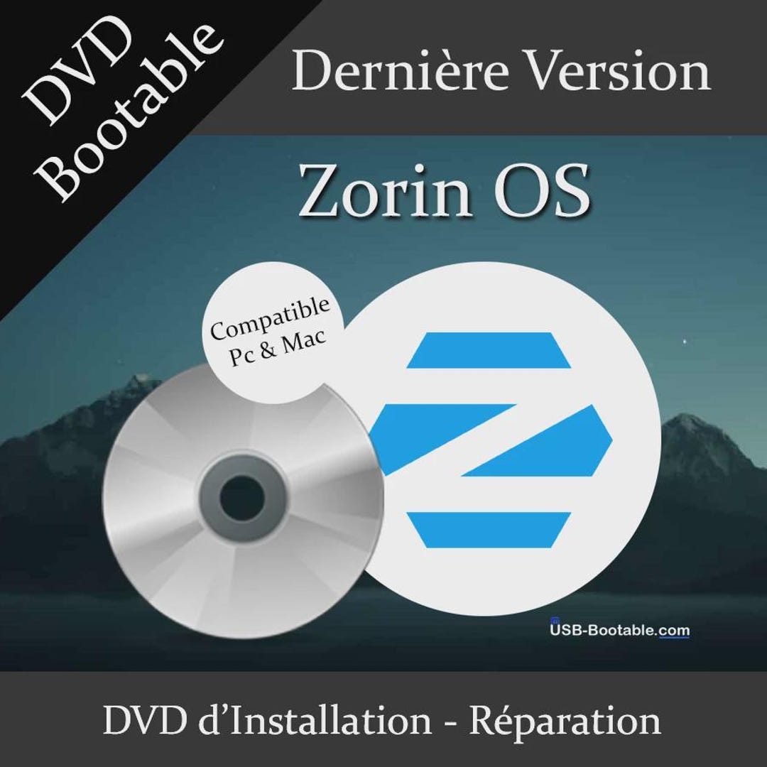 Zorin OS Bootable DVD - Etsy