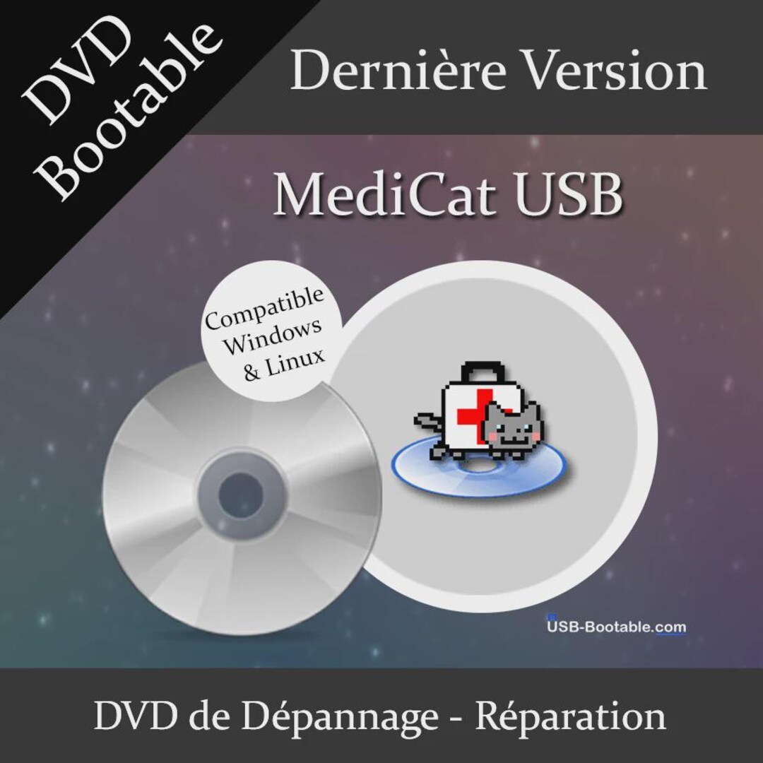 Medicat USB Bootable DVD - Etsy
