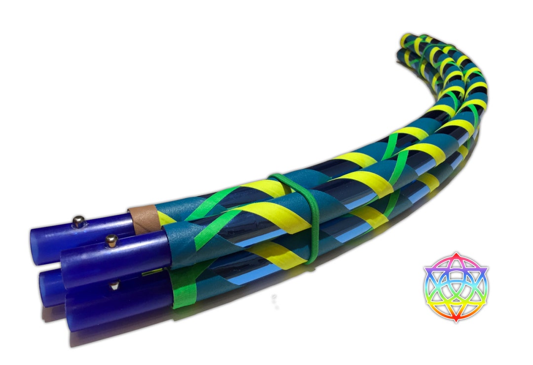 Portable Travel Sectional Hula Hoop With 4 Sections - CUSTOMIZE Your ...
