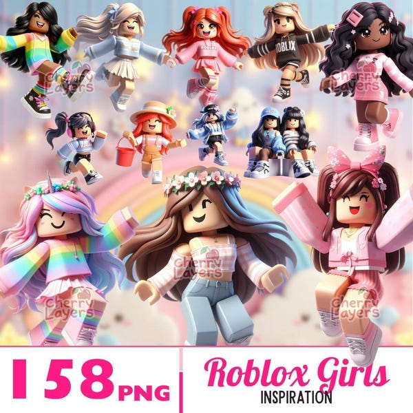 Cute Girls Roblox Shirt - Etsy