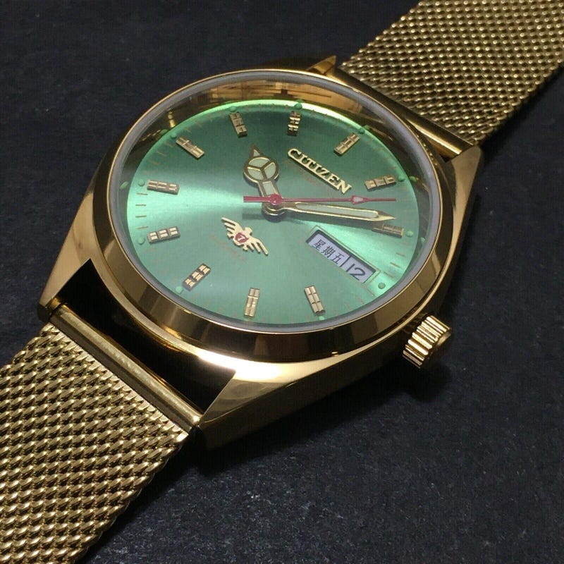 Gold Citizen Automatic - Etsy